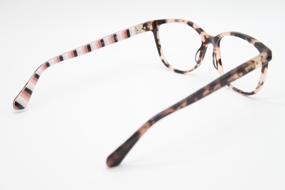 NEW KATE SPADE NEW YORK EMILYN HT8 TORTOISE PINK AUTHENTIC EYEGLASSES ...