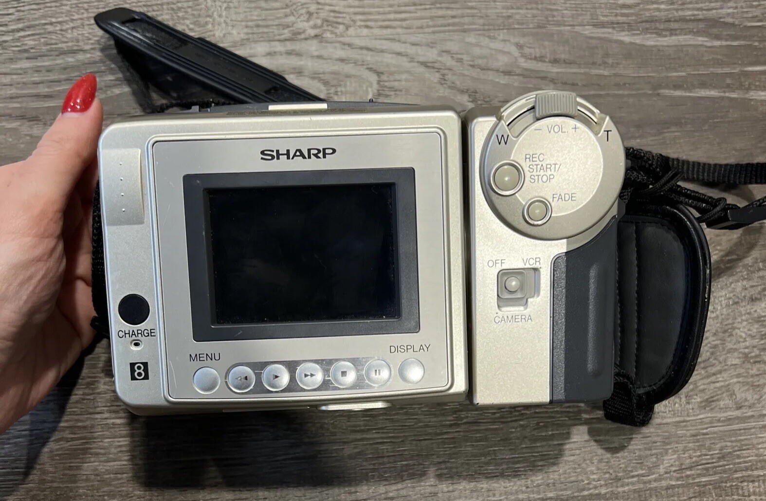 Sharp Viewcam VL-A10U 8mm Video 8 Camcorder No Charger,UNTESTED | eBay