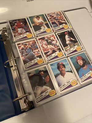 1985 Topps Baseball Complete Set 792/792 NEAR MINT / MINT | eBay