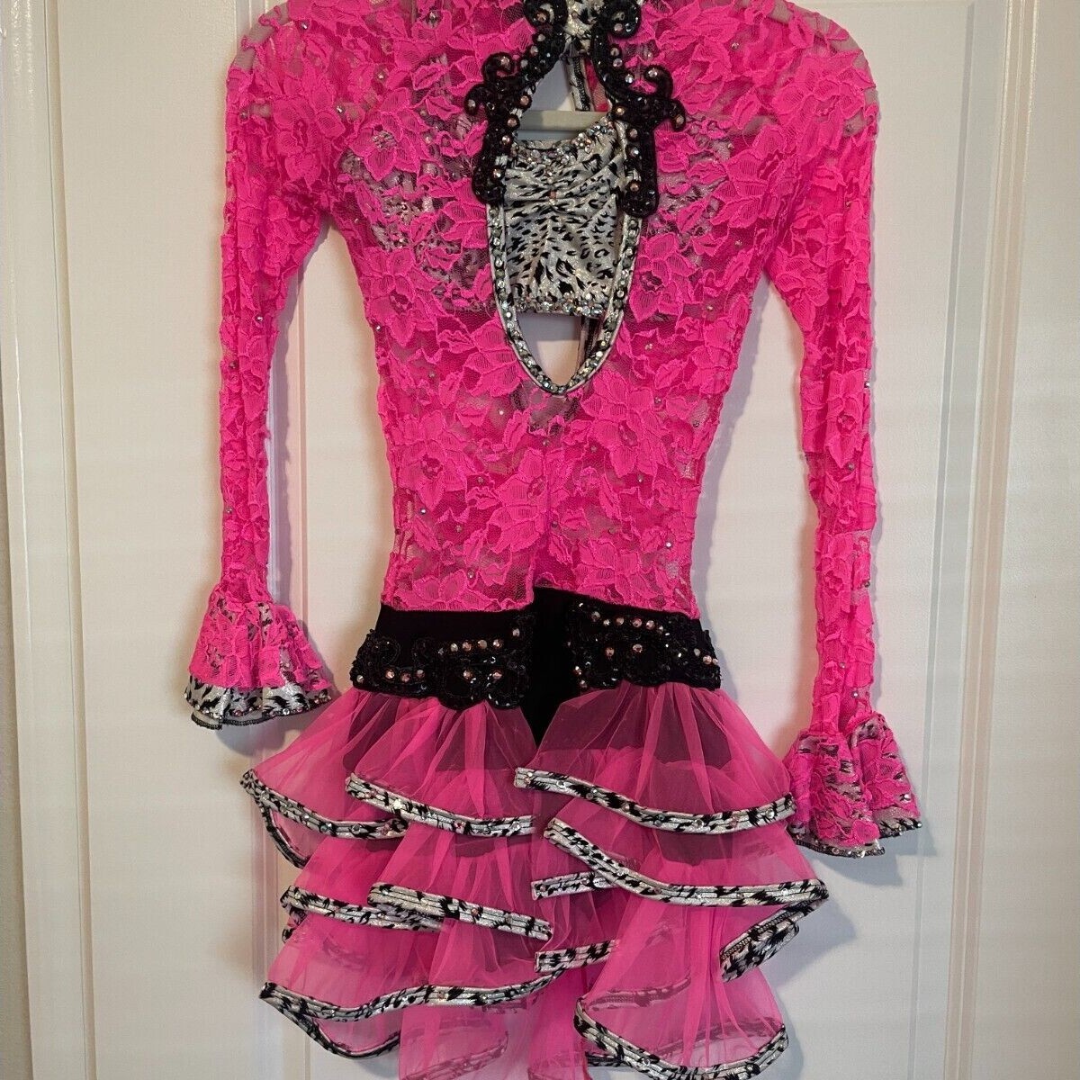 Custom Dance Competition Girls Jazz Medium Costume, 1… - Gem