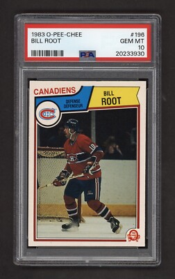 1983 OPC #196 BILL ROOT ROOKIE CARD PSA 10 GEM MINT | eBay