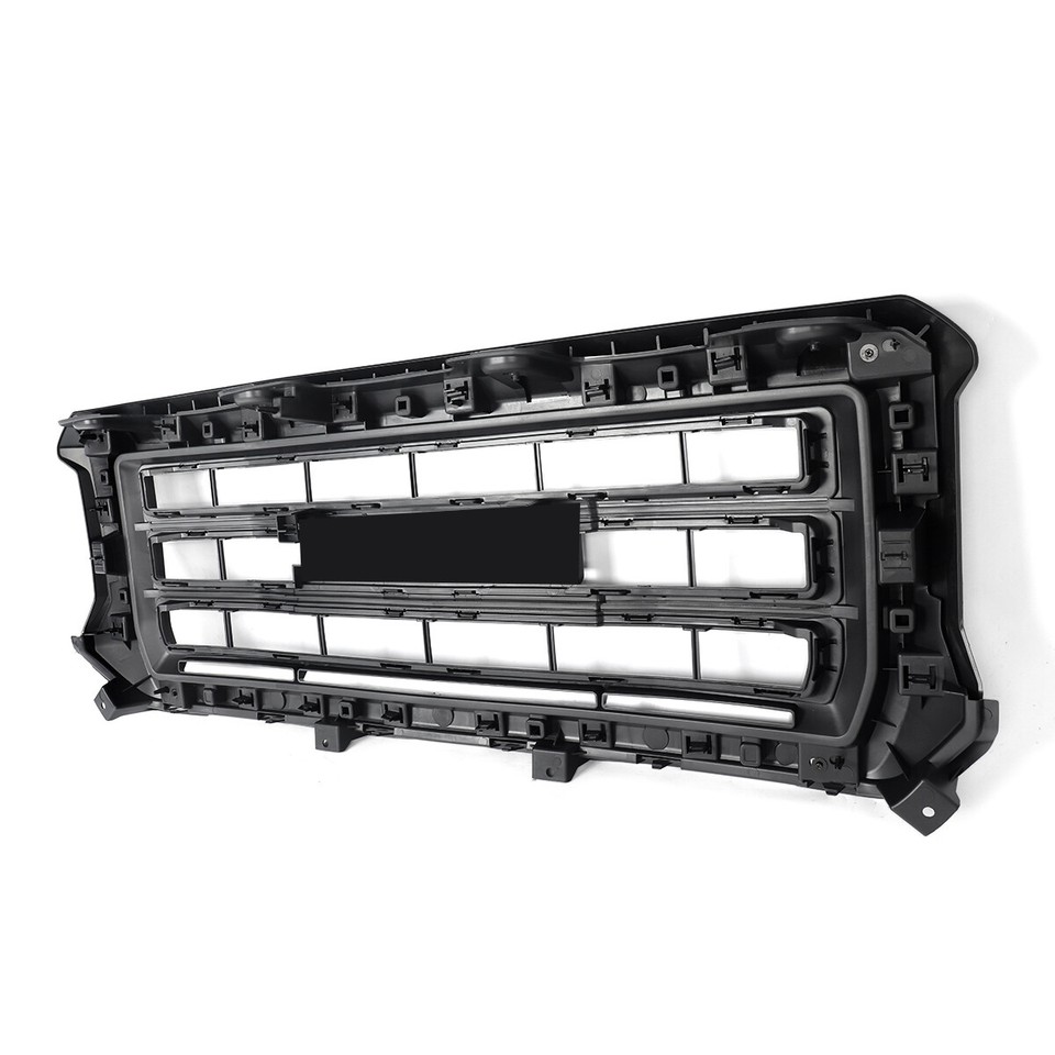 For 2014-2015 GMC Sierra 1500 SLT Front Bumper Grille Assembly Matte ...