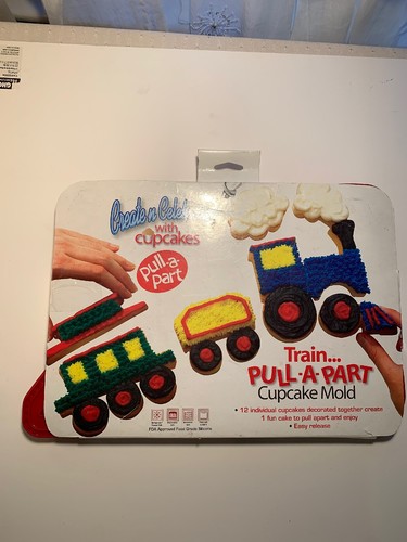 Cupcake Pull Apart Train Mold 12pc Still In Original Pkg | eBay