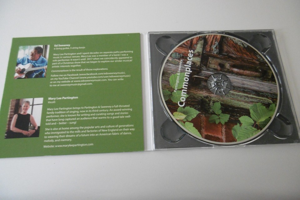 MARY LEE PARTINGTON & ED SWEENEY COMMONPLACES DIGIPAK CD ALBUM FOLK | eBay
