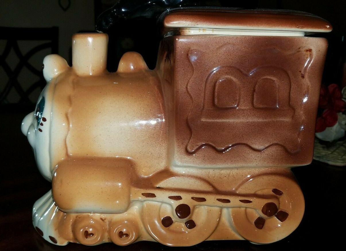 Vintage Sierra Vista Locomotive Choo-Choo Train Cookie Jar | eBay