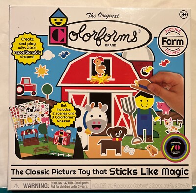 Colorforms — Farm Picture Playset — The Classic Toy. Brand New | eBay