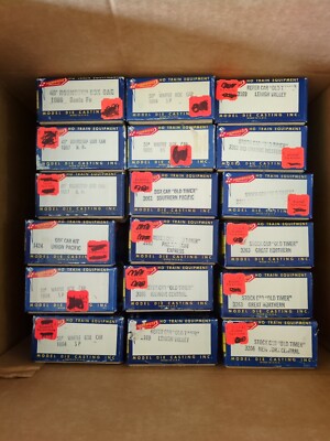 Lot Of 18 Roundhouse HO Gauge Model Train Kits | eBay