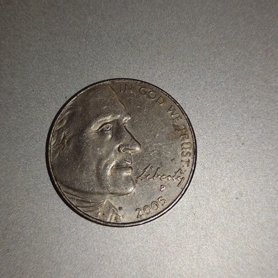 2005-D Speared Bison Jefferson Nickel Error Coin DDO D Over D | eBay