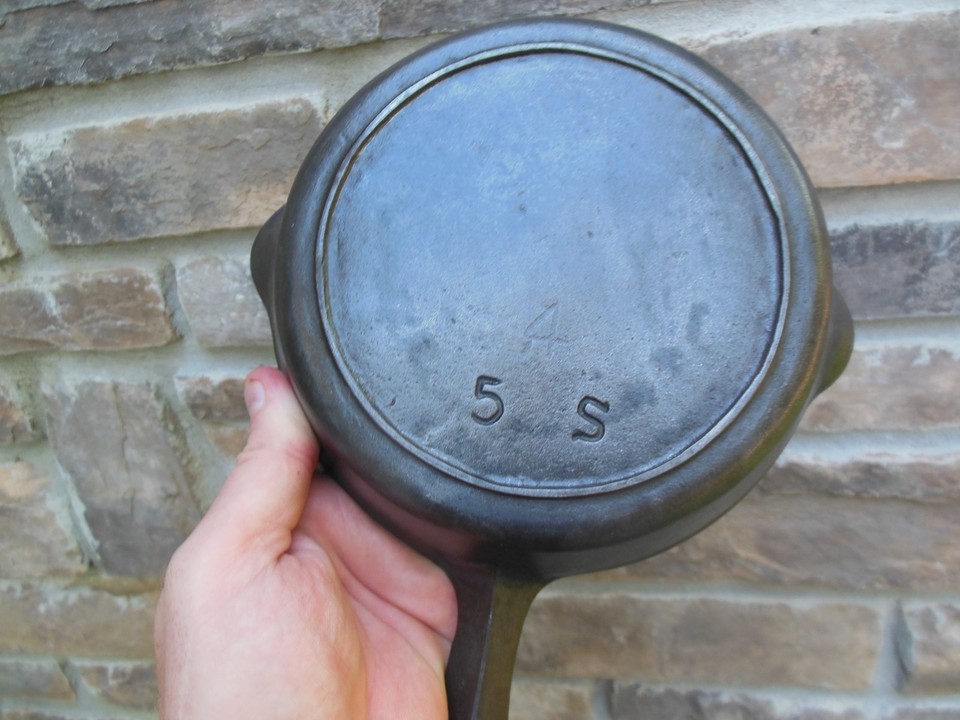 BSR Birmingham Stove & Range Co Cast Iron #5S S Series Pan Skillet ...