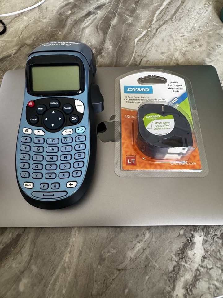 Dymo 2174534 Dy Lt 100h Printer LetraTag Label Maker Easy Portable H5 ...