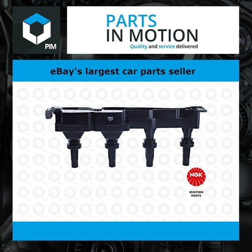 Ignition Coil fits PEUGEOT PARTNER 1.6 2000 on NGK 597080 597099 ...