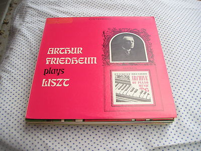 ARTHUR FRIEDHEIM, PLAYS LISZT, EVEREST STEREO X 925 | eBay