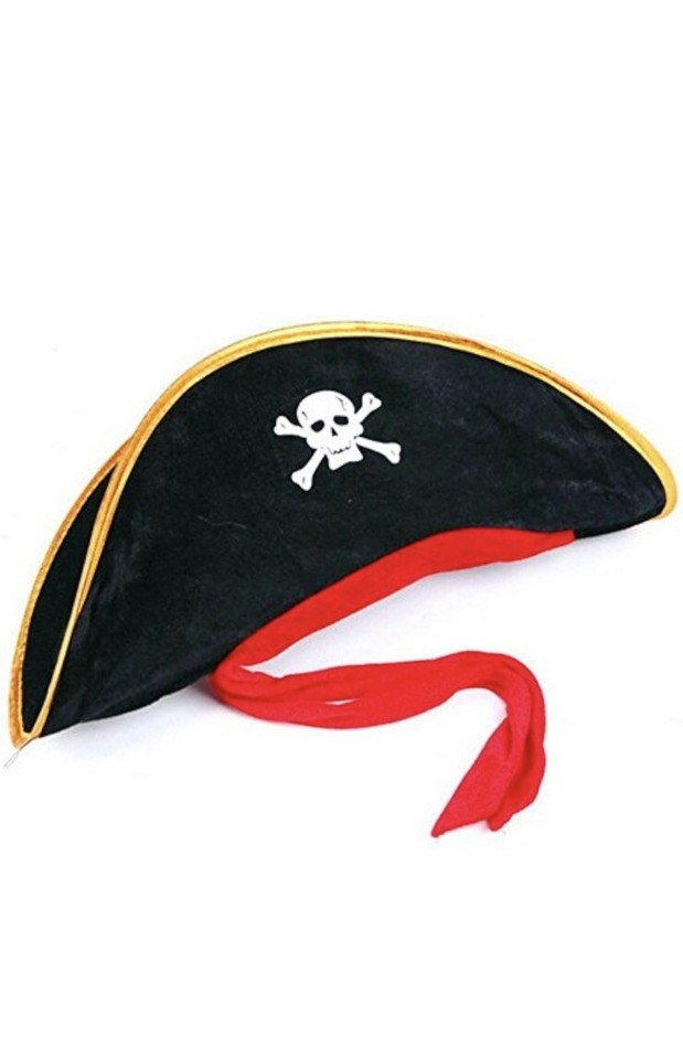 Pirate Party Hats Mens Pirate Hat Pirate Hat Pirate Headwear | eBay
