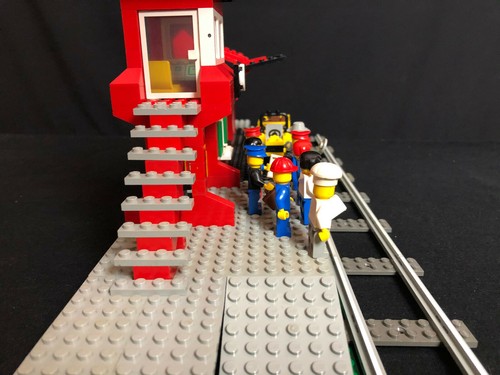 Lego 7824 Eisenbahn großer Bahnhof Train Station (Railway Station) von ...