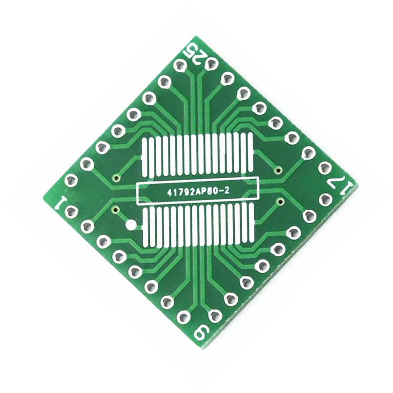 5PCS NEW QFP/TQFP/LQFP/FQFP/SOP/SSOP32 to DIP Adapter PCB Board ...