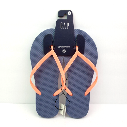 GAP Eva Womens Size 9 Elite Blue Slip On Casual Simple Flip Flop Sandals | eBay
