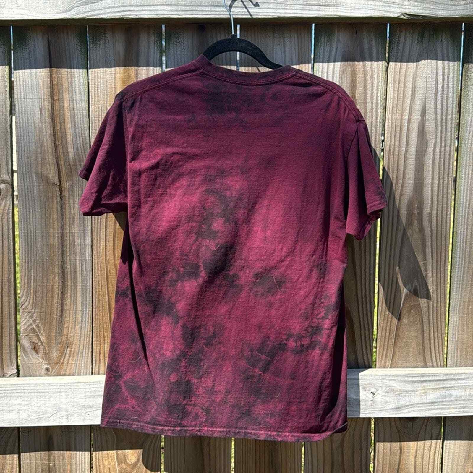 NoHours Truly Maroon Wash T-Shirt - Gem