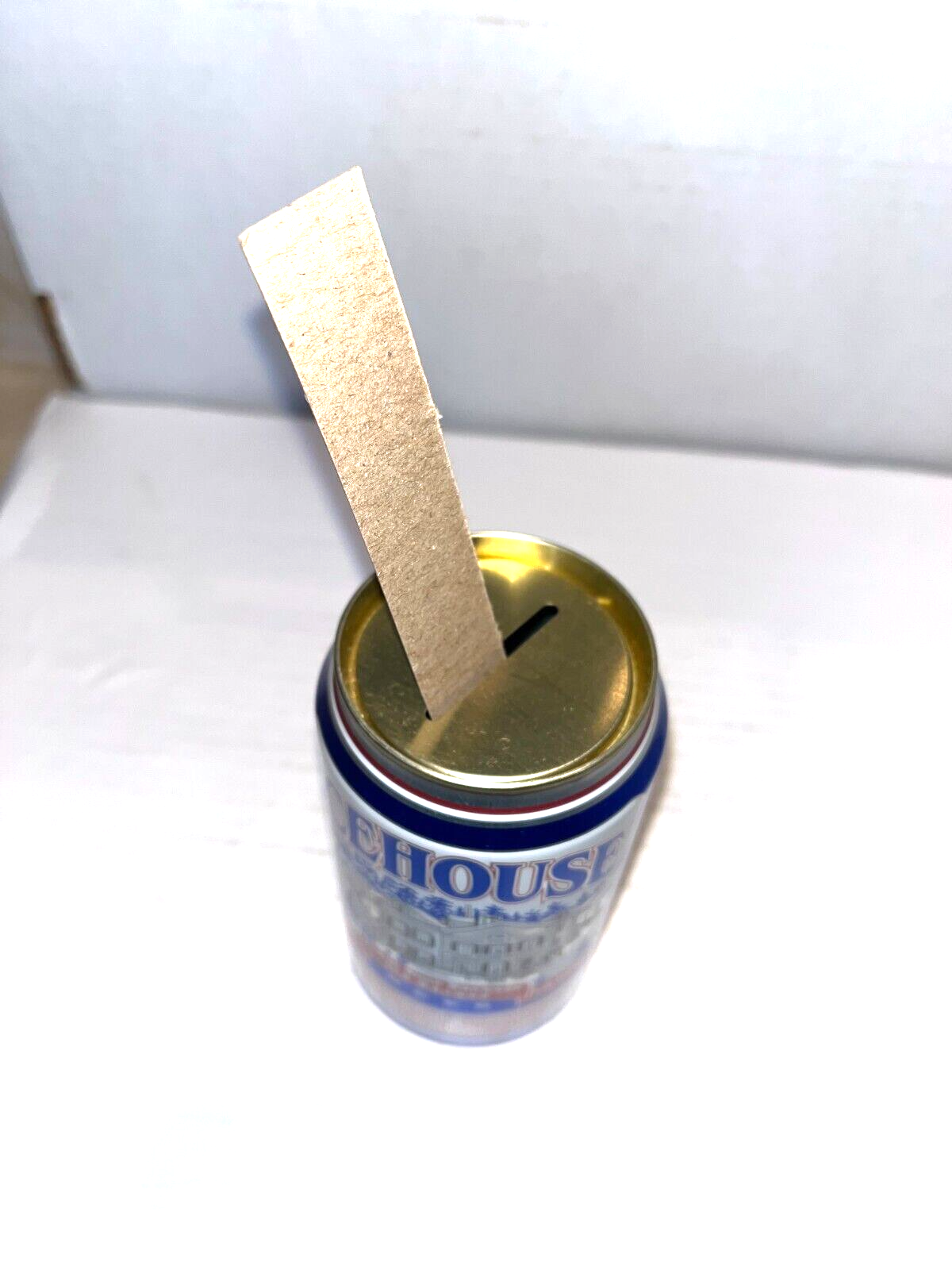 EMPTY 12oz Ice House Beer Can BANK by Plank Road Brewing in Milwaukee ...