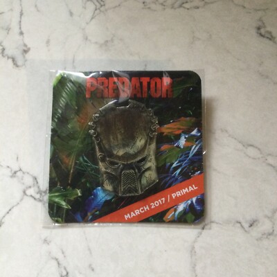 Loot Crate DX PREDATOR Pin Bio-Mask PRIMAL EXCLUSIVE March 2017 | eBay