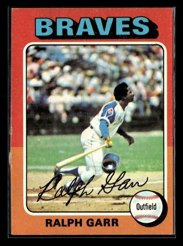 1975 Topps #550 Ralph Garr - NM/MT+ Set Break! | eBay