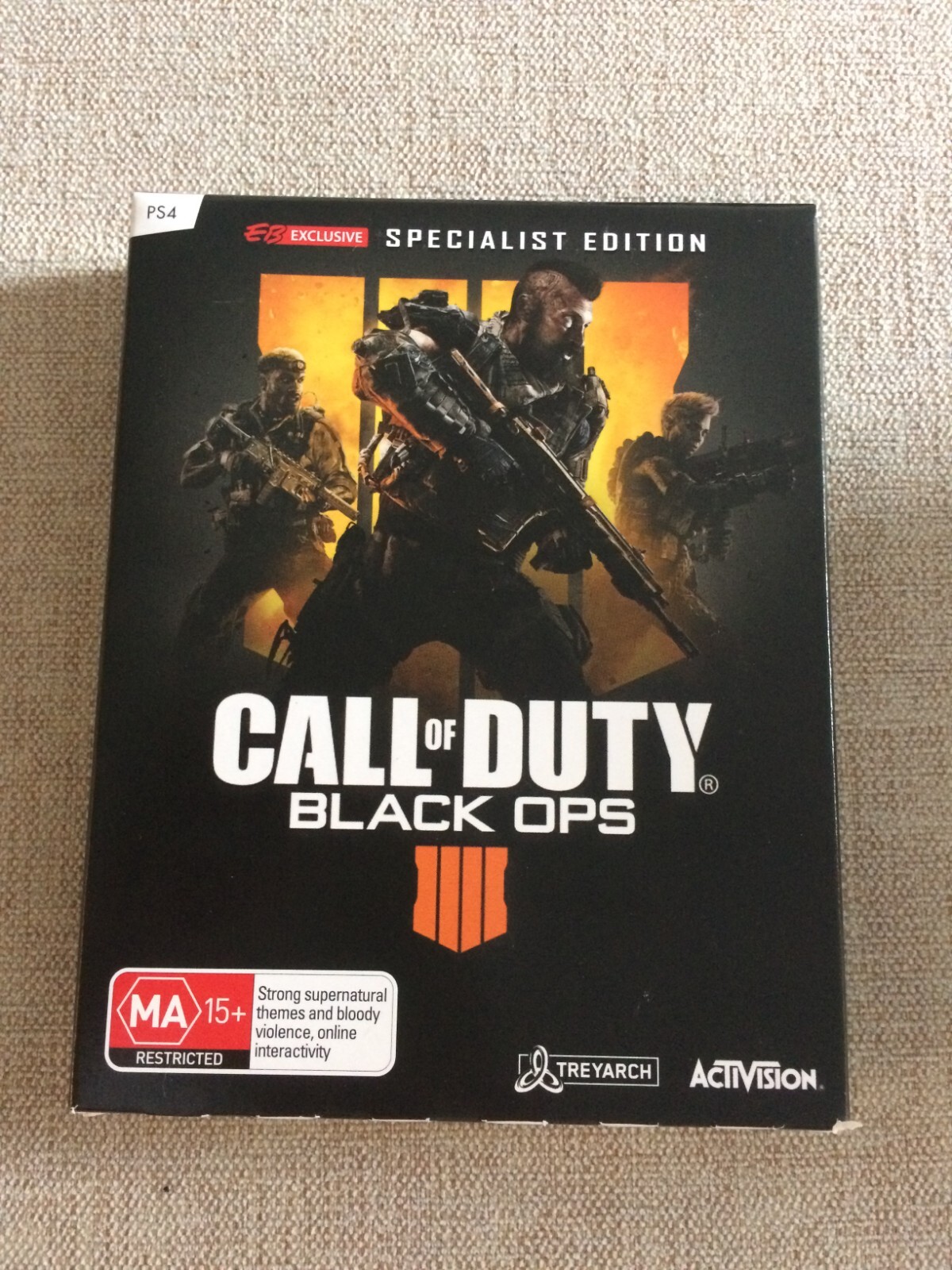 Call of Duty Black Ops 4 Specialist Edition Extremely Rare NEW COPY PS4 ...