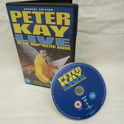 Peter Kay LIVE At The Manchester Arena VGC | eBay UK