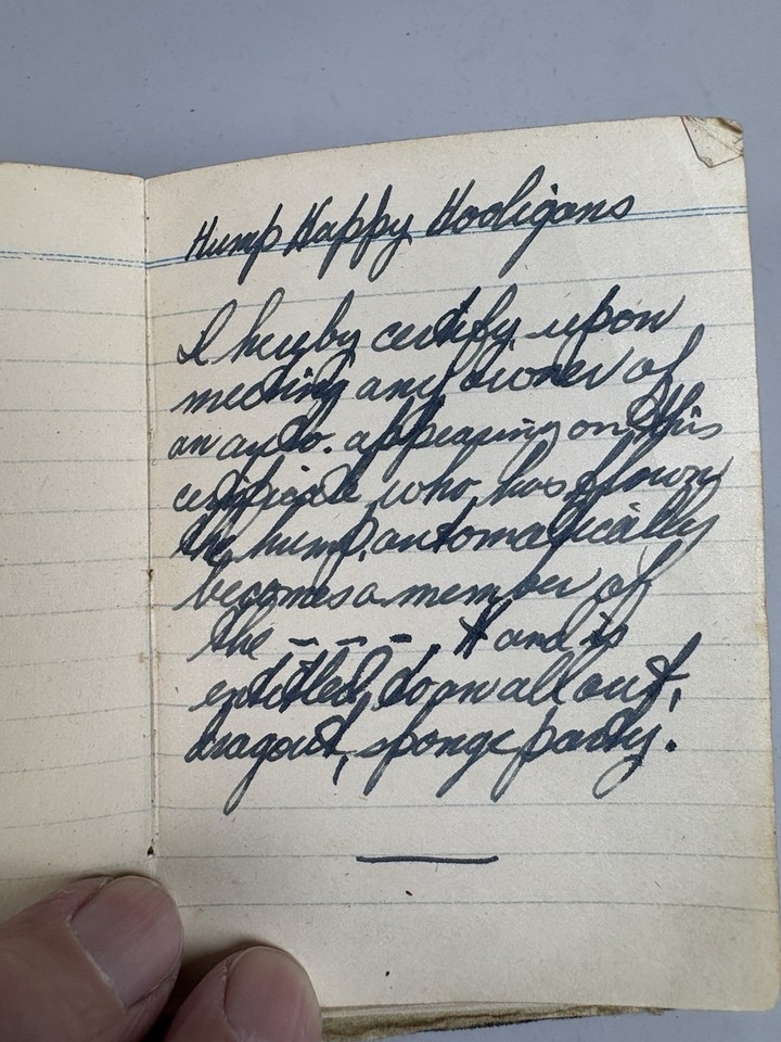 WWII CBI Z-Force Soldier Notebook – Original Field Artifact-NAMED | eBay