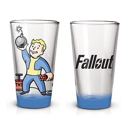 Fallout Vault Boy Pint Glass 16 Ounce for sale online | eBay