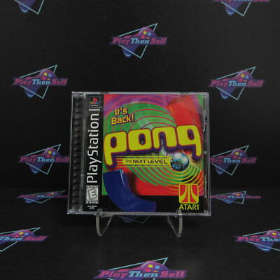 Pong The Next Level PS1 PlayStation 1 Complete - 1 Year Warranty EX ...