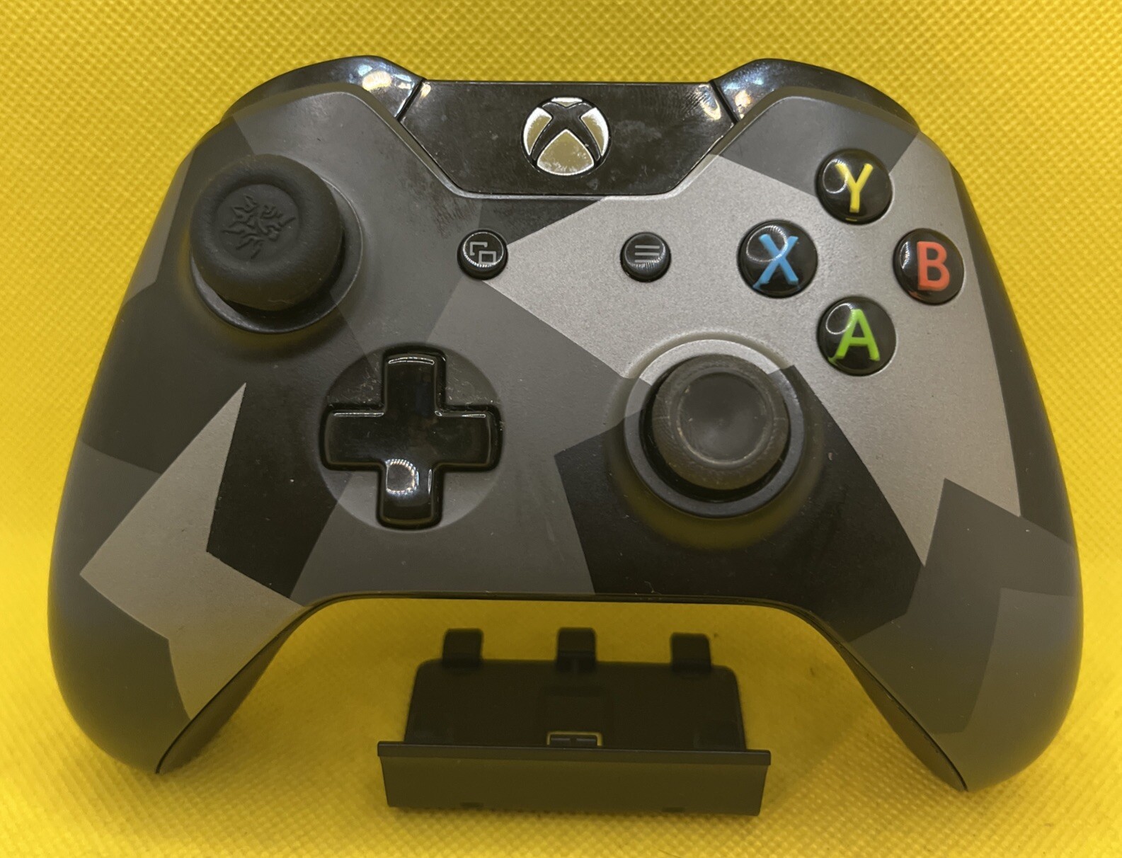 📦 Microsoft Xbox One Wireless Camouflage Controller Model 1697 Works ...