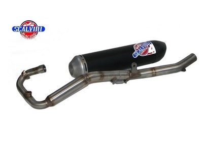 SCALVINI MARMITTA SCARICO COMPLETO SWM RS 125 R 2018 ALLUMINIO FONDELLO ...