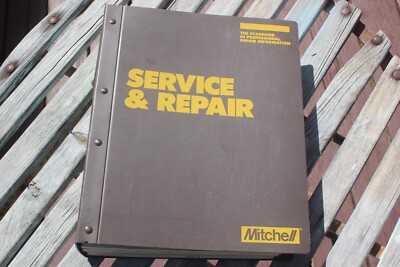 Mitchell Service & Repair Manual Book Binder Chassis 1986-90 Vol 2 ...
