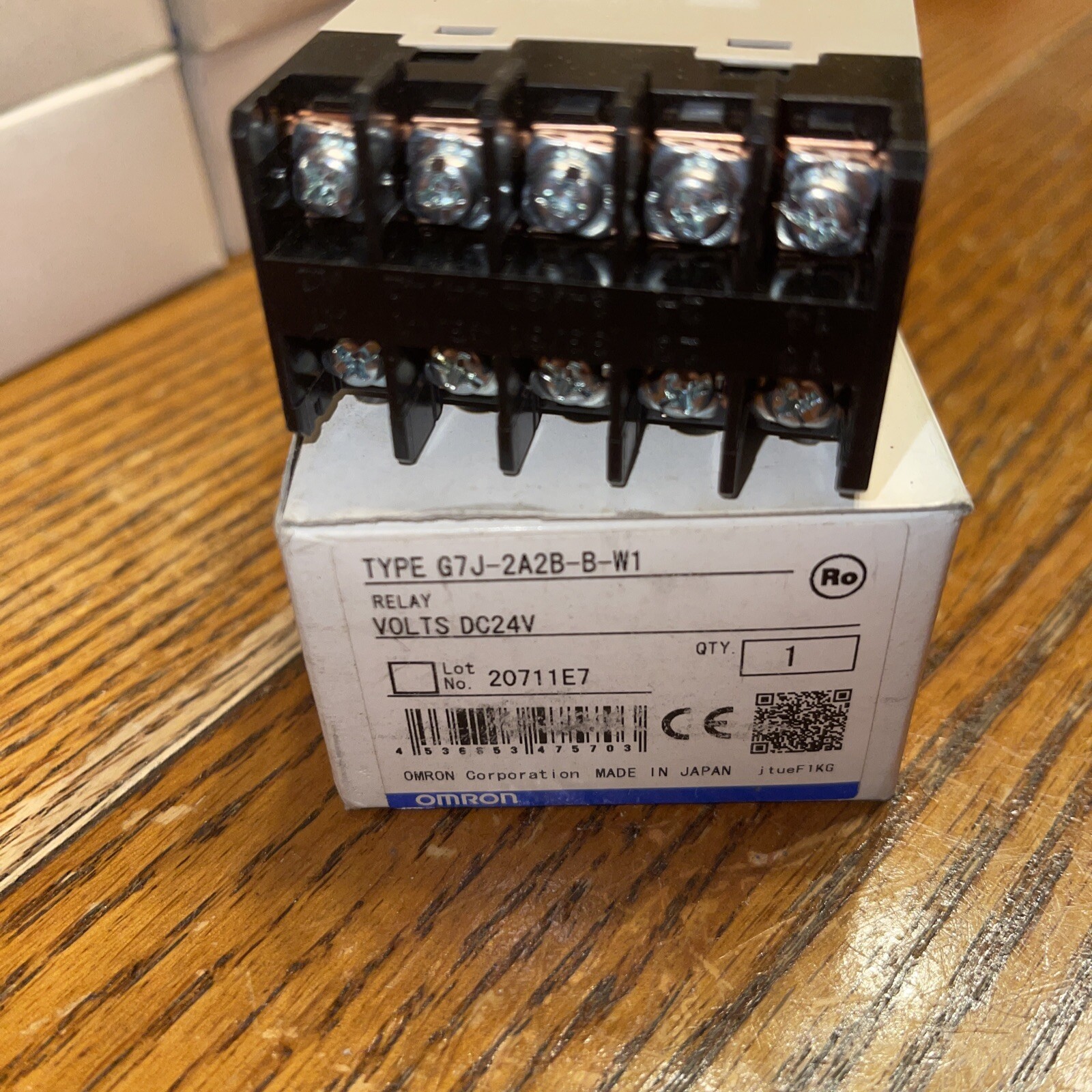 Omron Relay G7J-2A2B-B-W1 G7J-2A2B-B DC24V | eBay