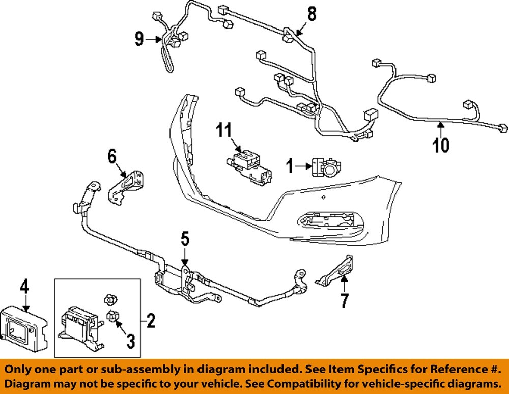 HONDA OEM 18-22 Accord Electrical Components-Mount Bracket Bracket ...