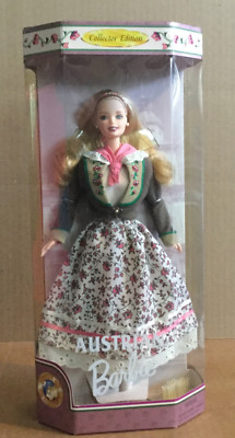 Dolls of the World Collection AUSTRIAN Barbie Doll NEW Collector ...