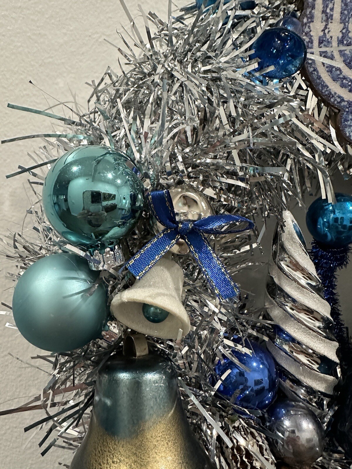 Handmade Hanukkah Holiday Ornament Wreath Vintage-Kitsch | eBay