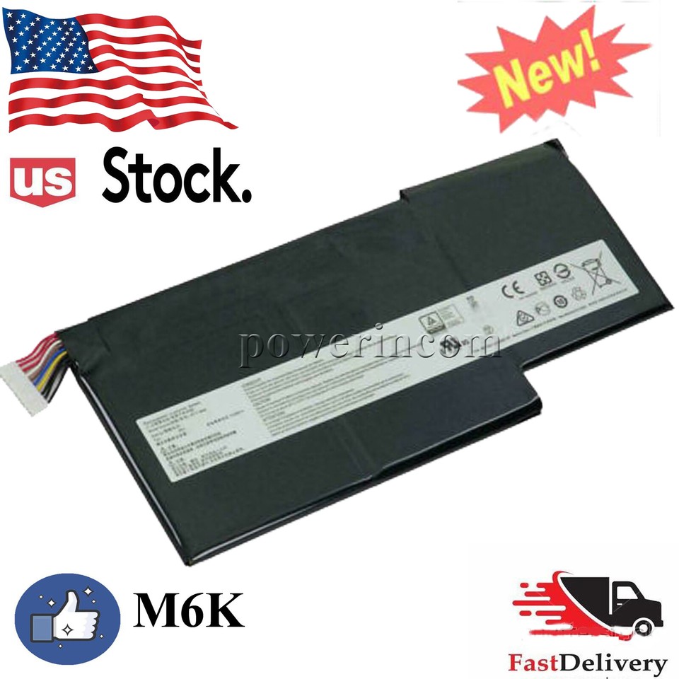 BTY-M6K Battery for MSI MS-17B4 MS-16K3 GS63VR 7RG Stealth Pro 7RG-005 ...