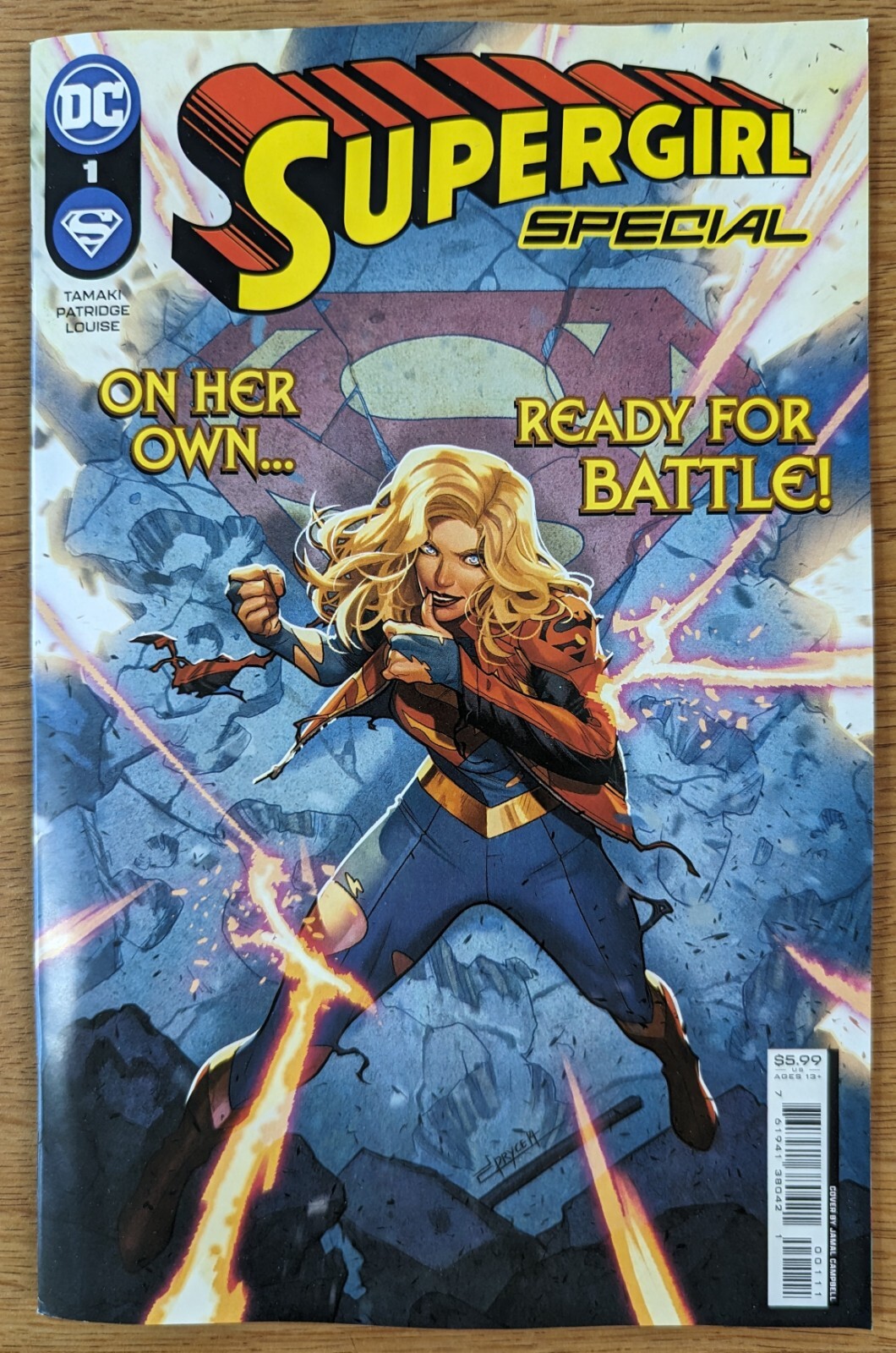 Supergirl Special 1 Cvr A Jamal Campbell 2023 Ebay