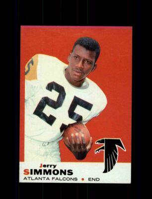 1969 JERRY SIMMONS TOPPS #24 FALCONS *G5449 | eBay