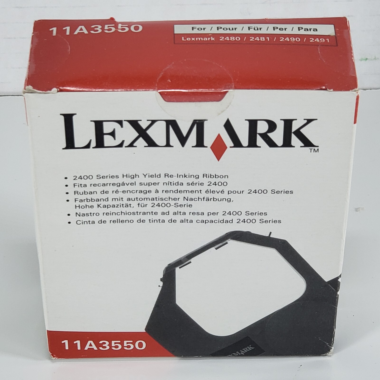 Lexmark High Yield Re-inking Ribbon 11A3550 for sale online | eBay