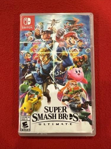 Super Smash Bros Ultimate Nintendo Switch 2018 CIB Complete Authentic ...