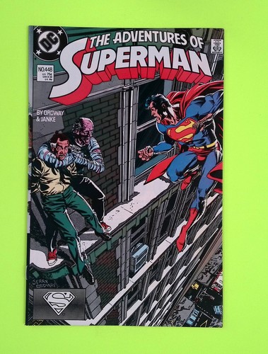 Adventures of Superman #448 Vol. 1 1988 DC Comics High Grade Comic Book ...