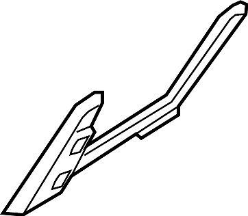 Genuine Nissan Protector ASSY Knee LH 675036FK0A / 67503-6fk0a OEM for ...