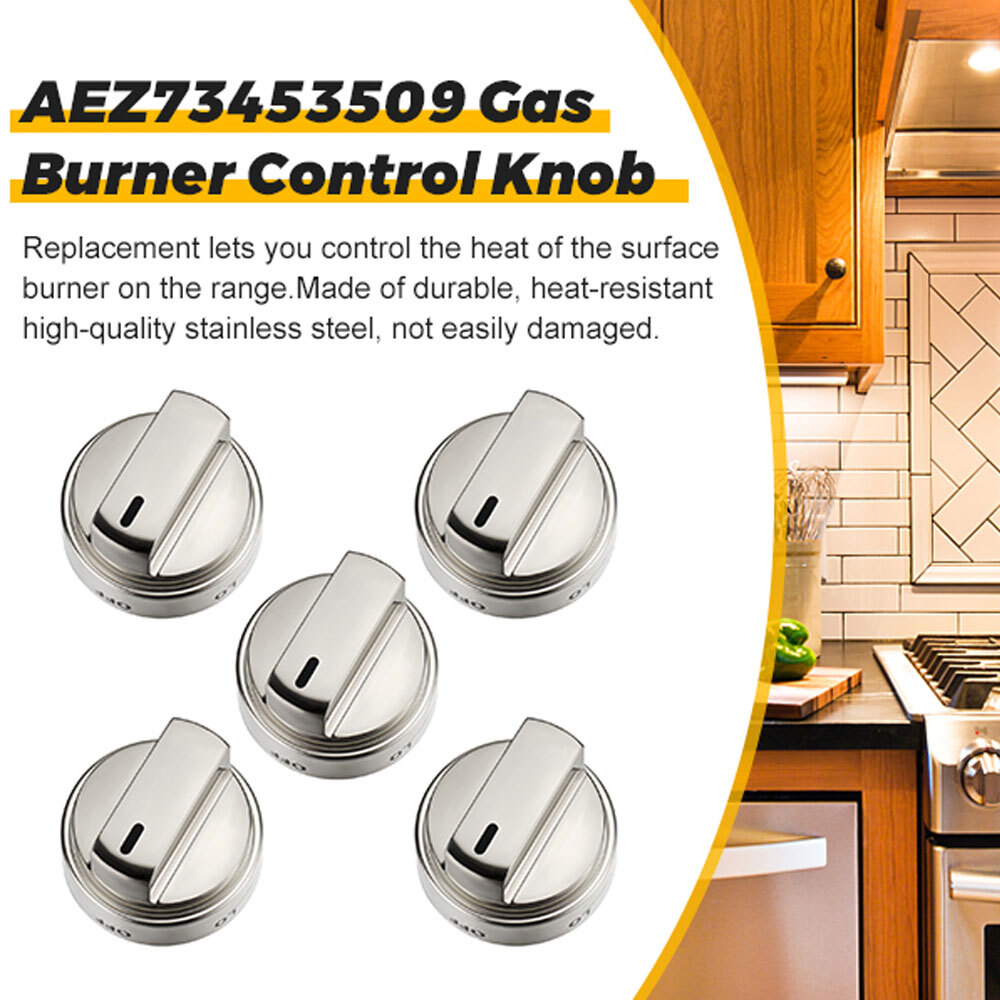 Stove Knobs AEZ73453509 Replacement For LG & Kenmore Gas Oven Range ...
