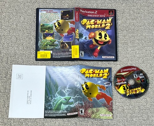 Pac Man World 2 (Sony PlayStation 2, PS2) - Complete CIB - Tested ...