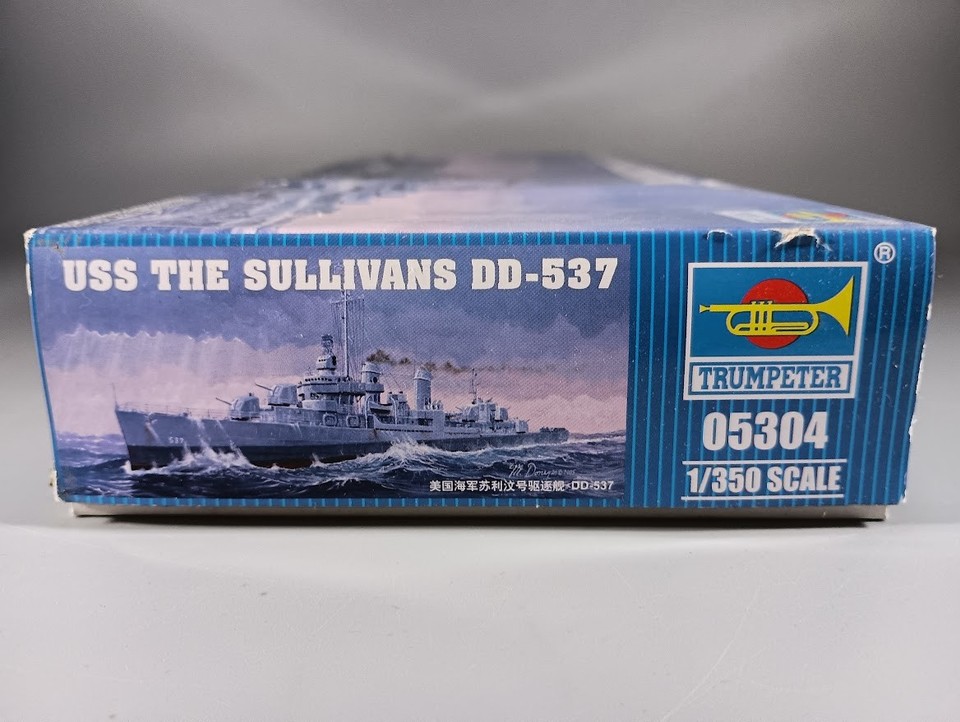 Trumpeter USS The Sullivans DD-537 Plastic Model Kit #05304 New ...