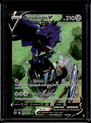 2022 Pokemon SWSH Corviknight V Trainer Gallery HOLO RARE Holo #TG18 ...
