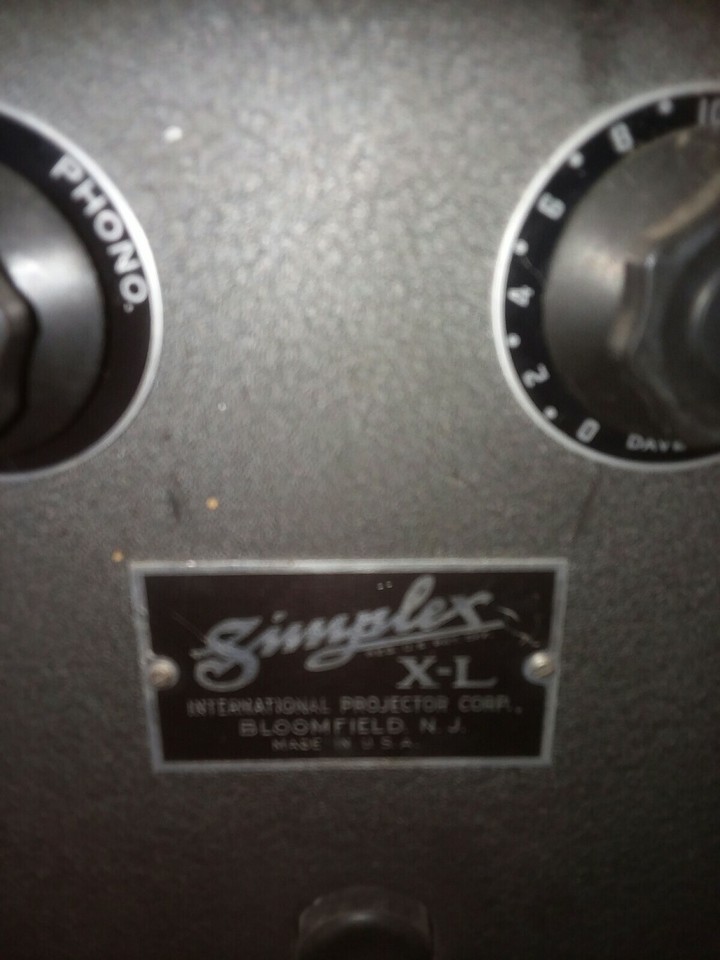 Super Simplex X-L SH1007 Peerless Arc Lamp, 18" Mags 35mm, Intl ...