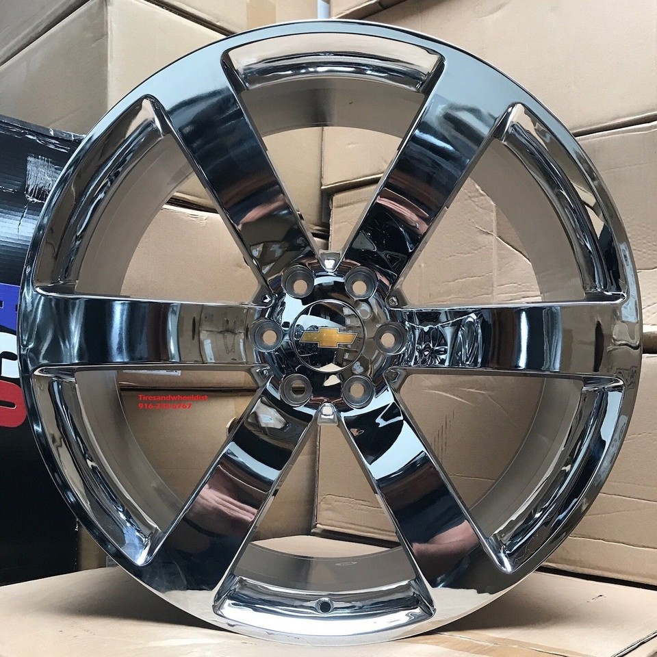 24'' inch SS Trailblazer Chrome TBBS Wheels Silverado Tahoe Sierra Rims ...