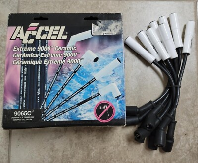 ACCEL EXTREME 9000 CERAMIC SPARK PLUG WIRE SETS 9065C | eBay